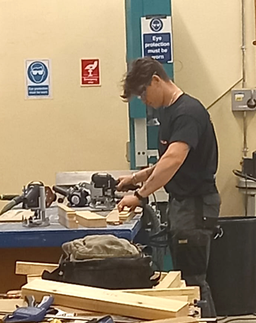 1st Place at Skill Build Competition - Colchester Institute