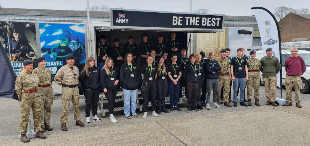 Public Services students visit units of the Army Reserve - Colchester ...