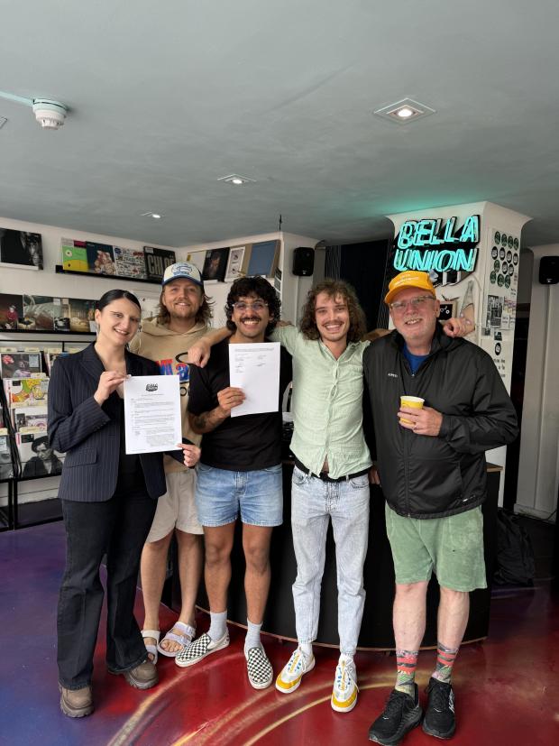 Ex-student James Gillingham signs a record deal. - Colchester Institute